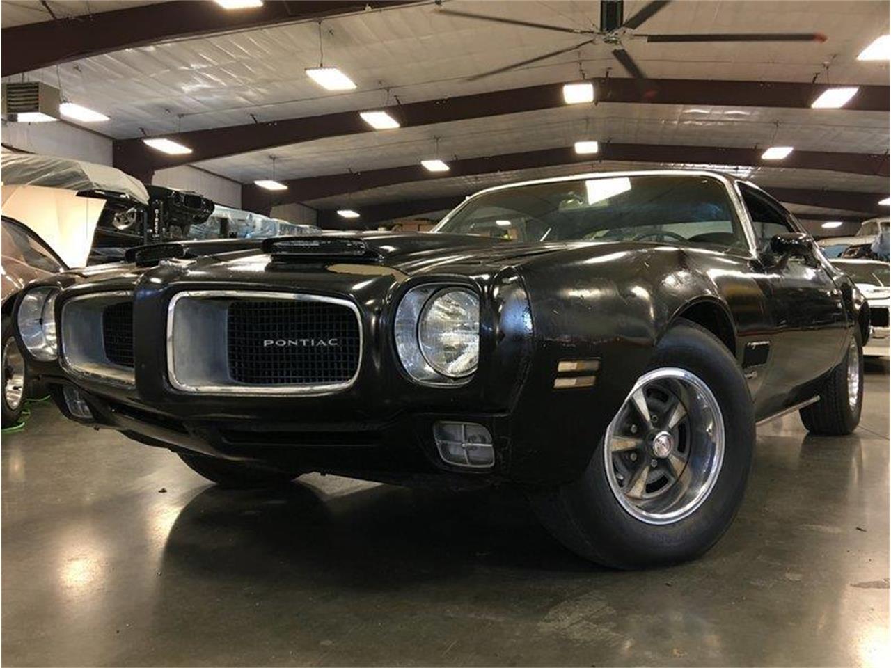 Black Pontiac Firebird Formula