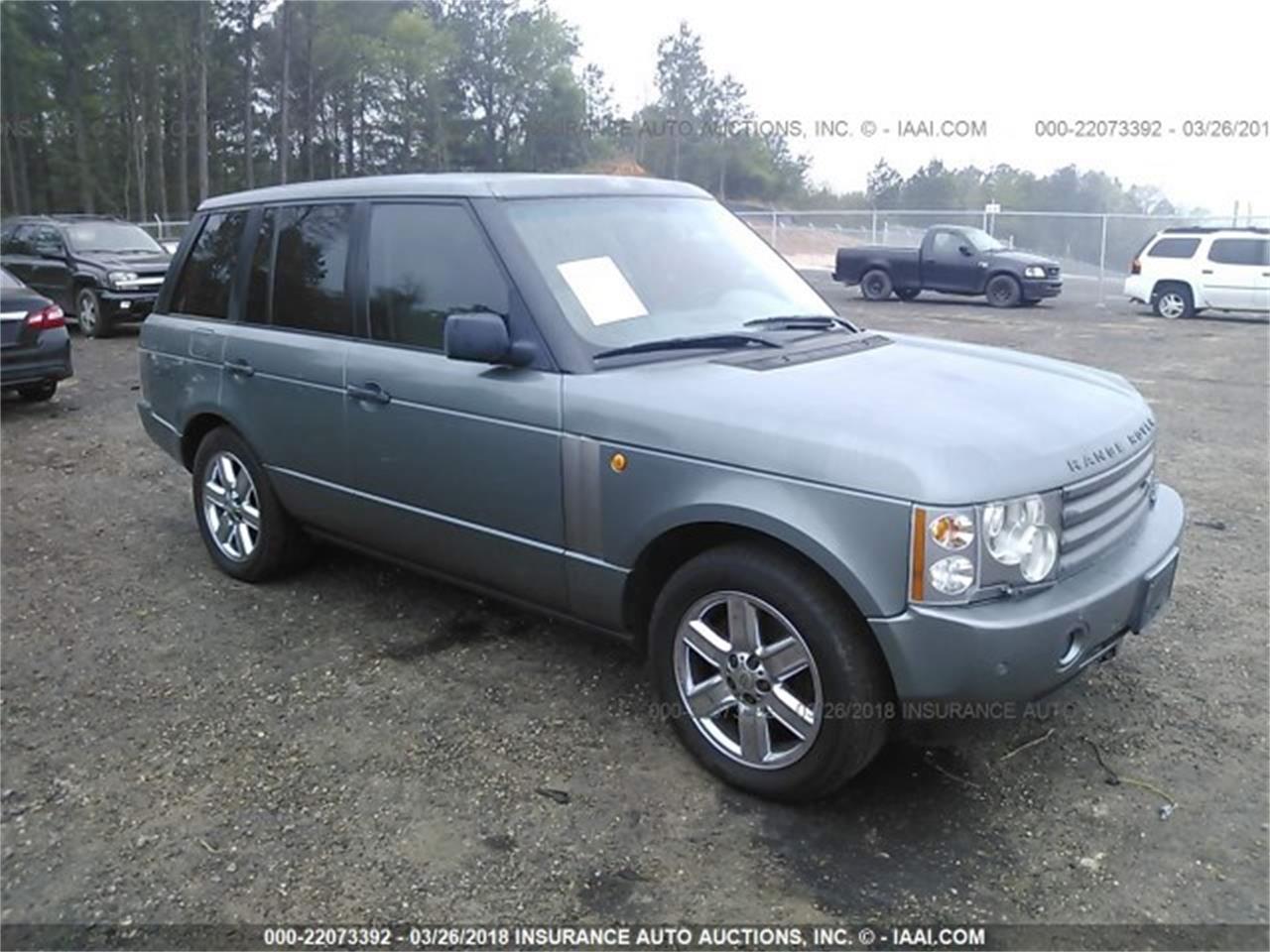 2003 Land Rover Range Rover for Sale | ClassicCars.com | CC-1078624