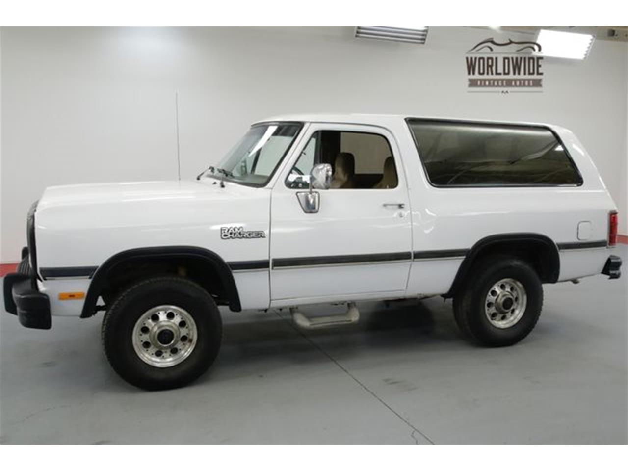 1992 Dodge Ramcharger for Sale | ClassicCars.com | CC-1167385