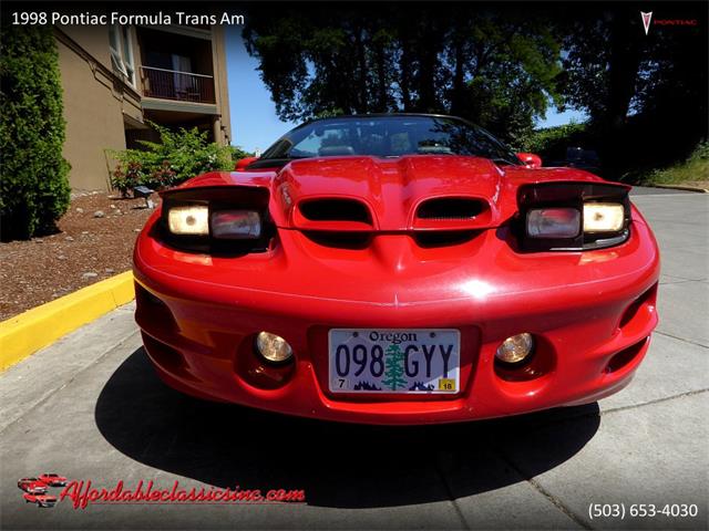 1998 Pontiac Firebird Formula for Sale | ClassicCars.com | CC-1221981