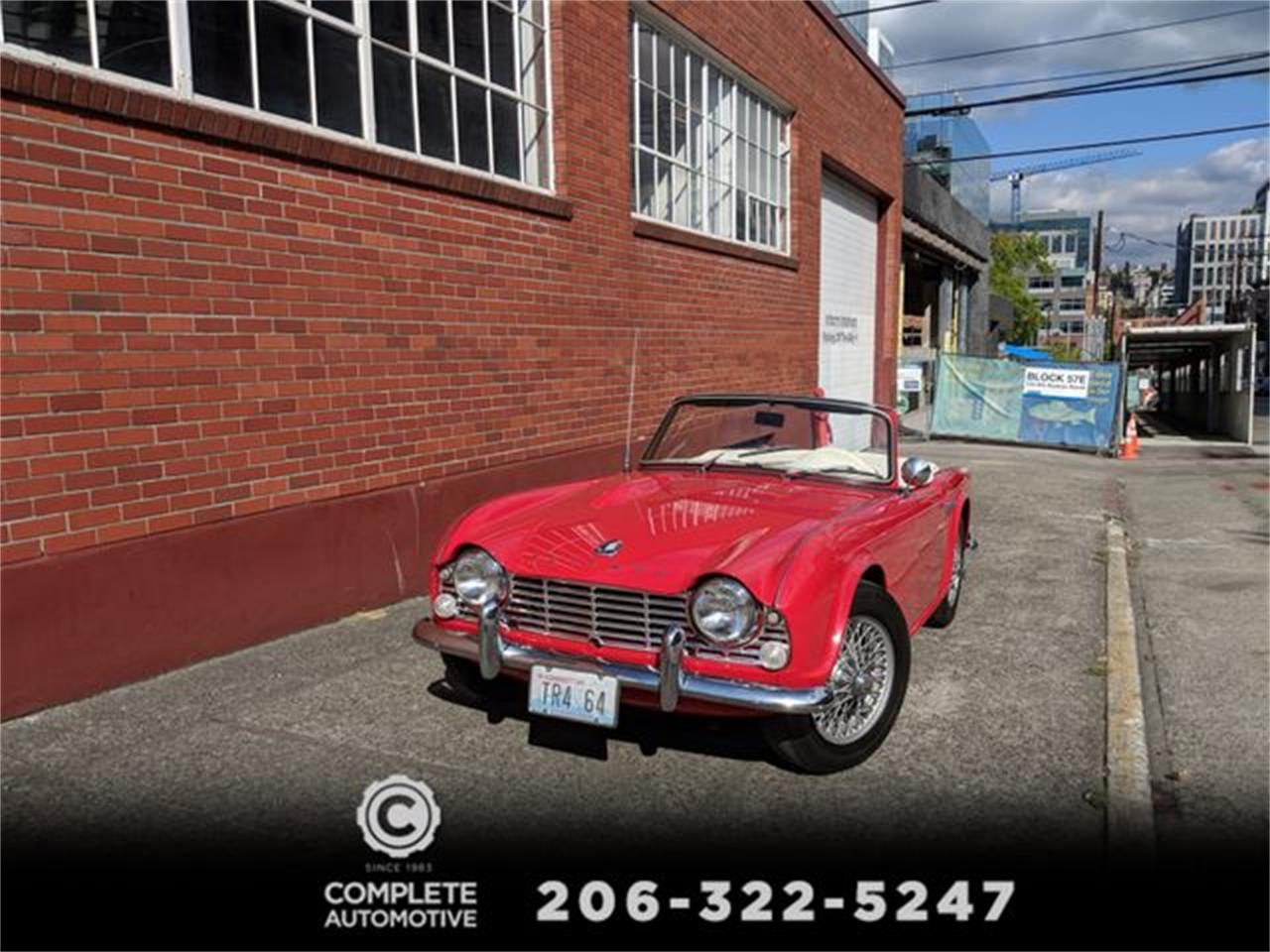 1964 Triumph TR4 for Sale | ClassicCars.com | CC-1243684