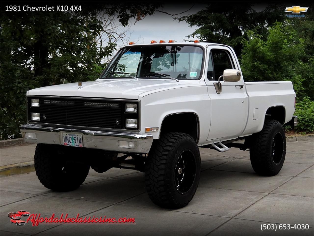 1981 Chevrolet K-10 for Sale | ClassicCars.com | CC-1369103