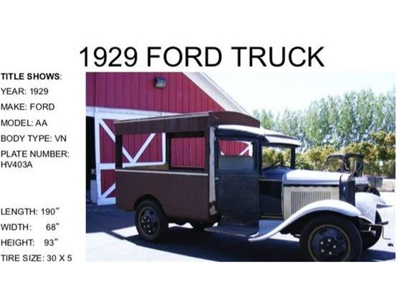 1929 Ford Model AA for Sale | ClassicCars.com | CC-1380357