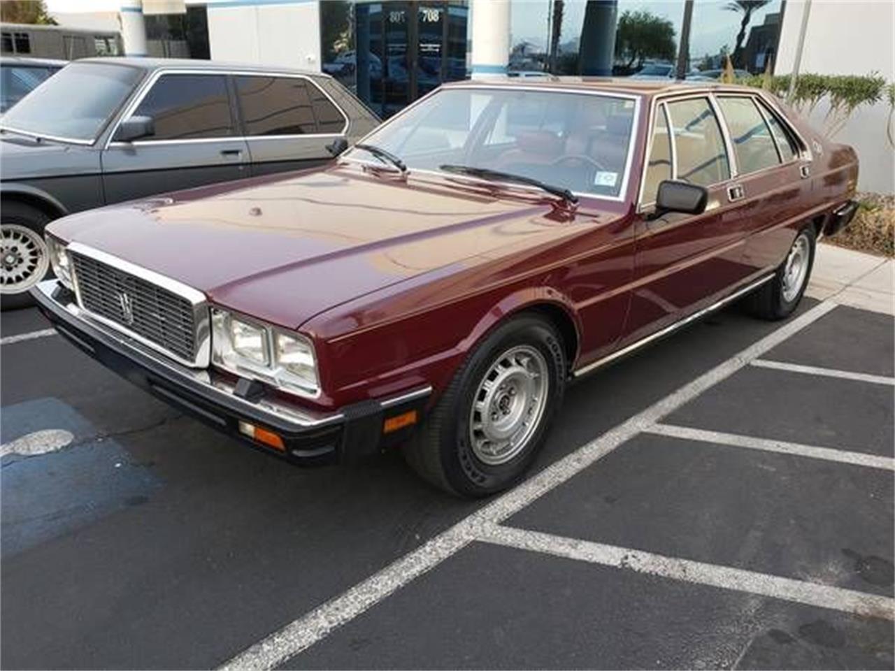 1986 Maserati Quattroporte for Sale | ClassicCars.com | CC-1448949