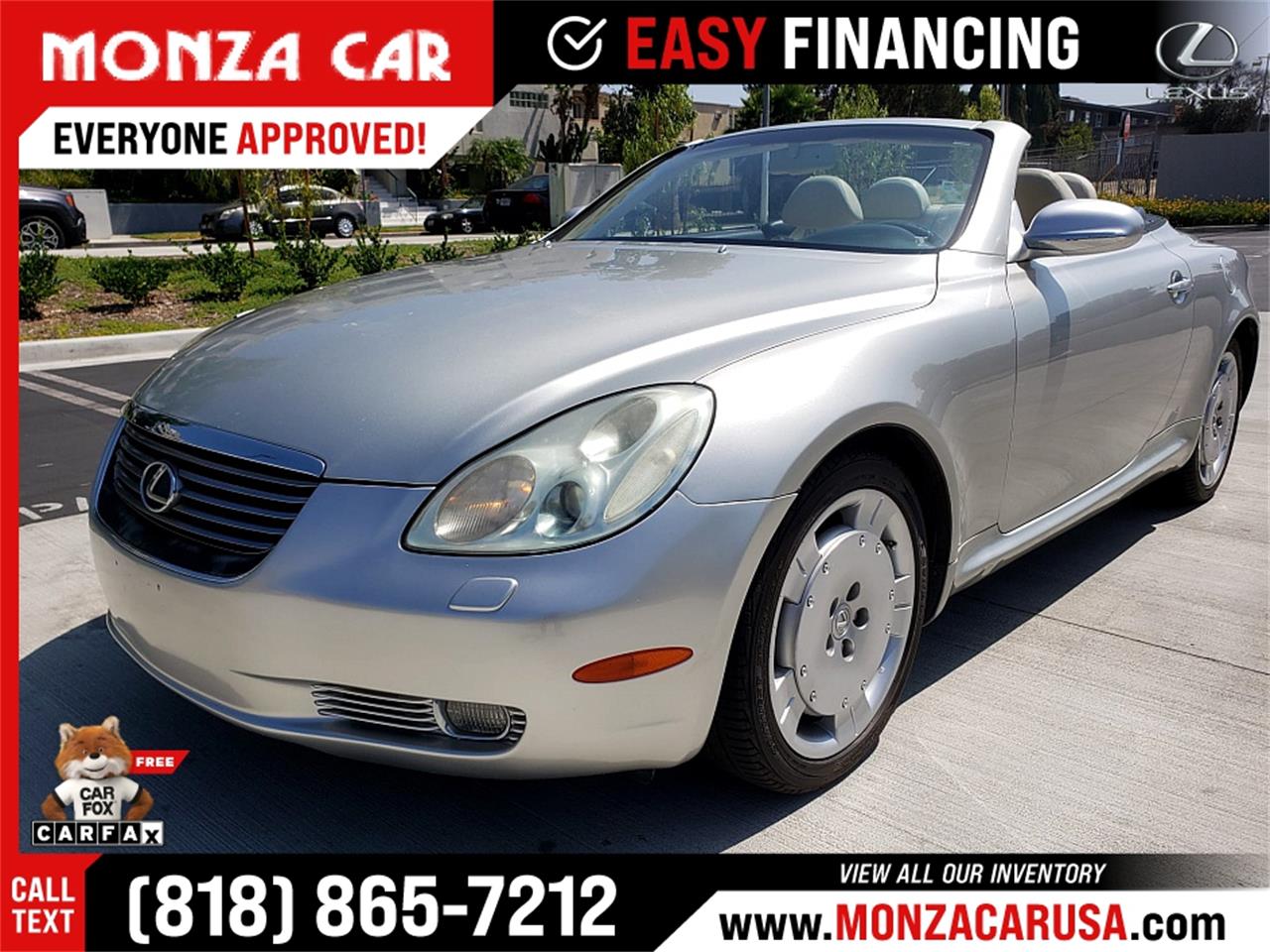 2002 Lexus SC400 for Sale | ClassicCars.com | CC-1512175