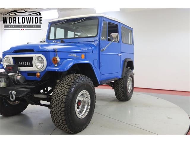 1967 Toyota Land Cruiser FJ40 for Sale | ClassicCars.com | CC-1589489