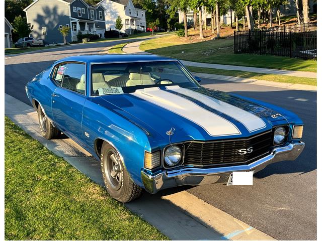 1972 Chevrolet Chevelle Malibu SS for Sale | ClassicCars.com | CC-1600210