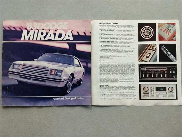1983 Dodge Mirada for Sale | ClassicCars.com | CC-1701675