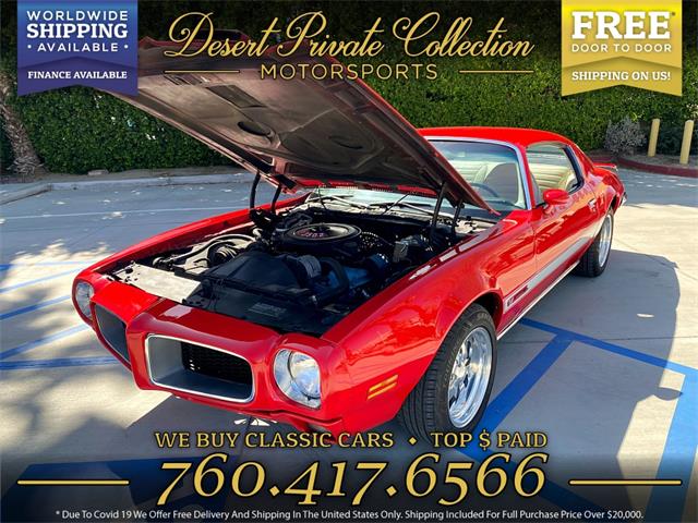 1972 Pontiac Firebird Formula for Sale | ClassicCars.com | CC-1724908