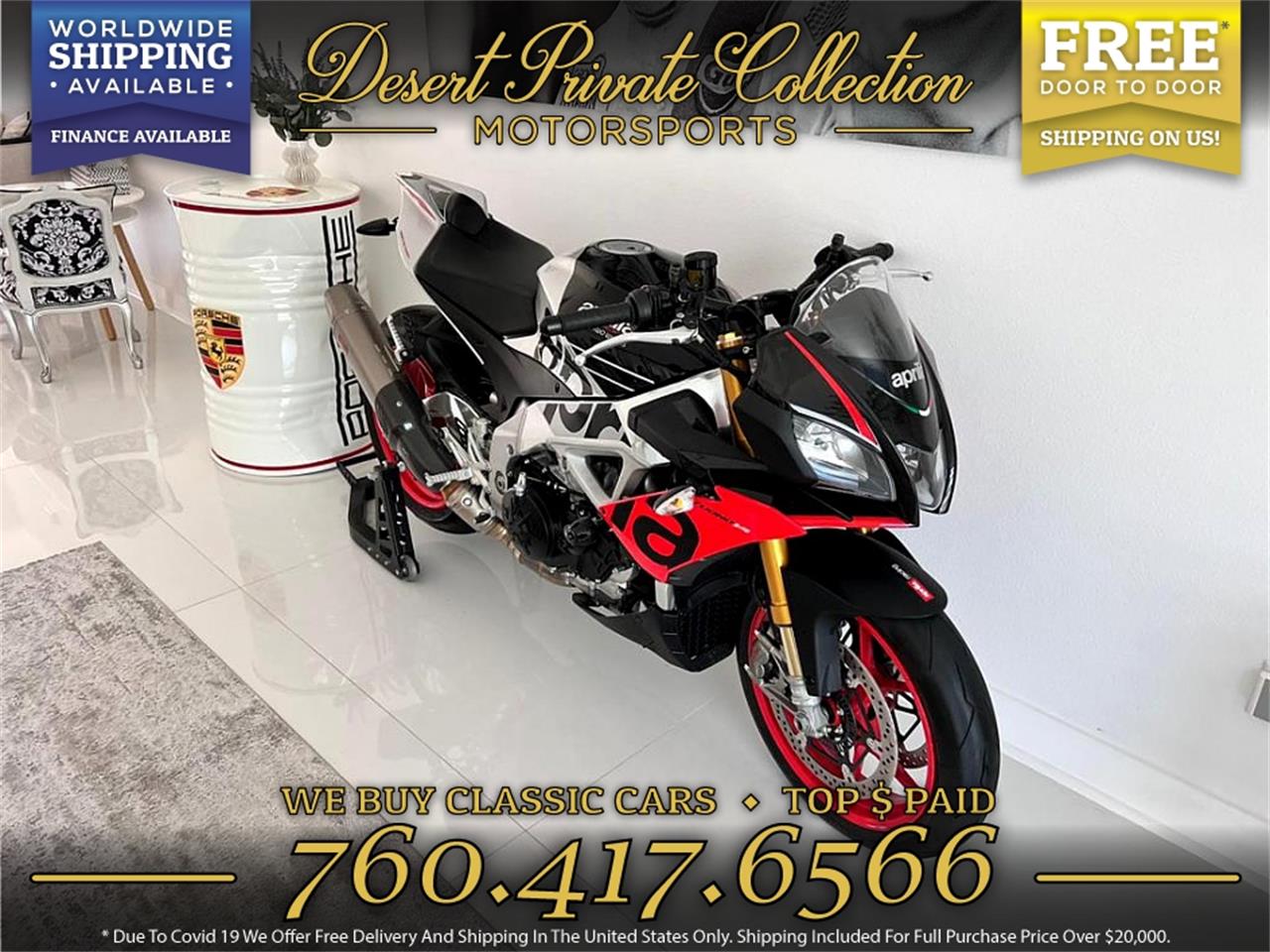 2019 Aprilia Motorcycle for Sale | ClassicCars.com | CC-1728270