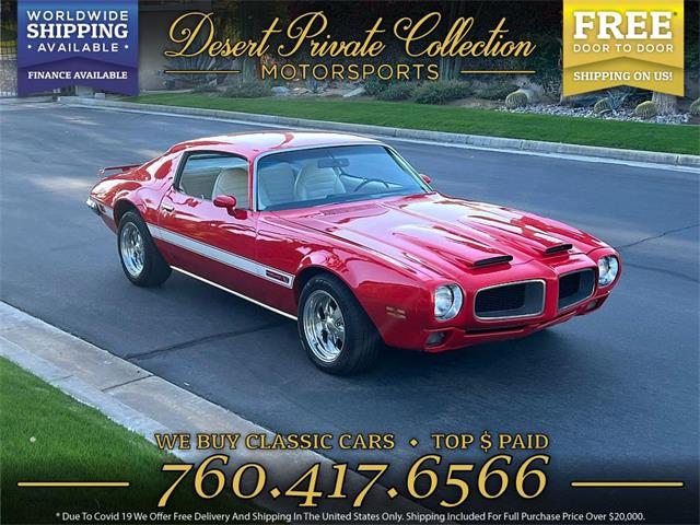 1972 Pontiac Firebird Formula for Sale | ClassicCars.com | CC-1742579