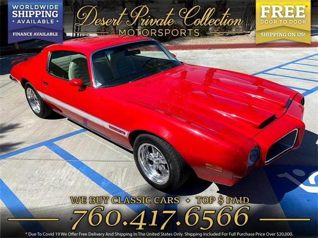 1972 Pontiac Firebird Formula for Sale | ClassicCars.com | CC-1742579