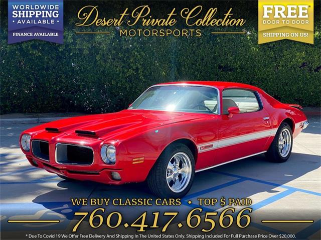 1972 Pontiac Firebird Formula for Sale | ClassicCars.com | CC-1742579