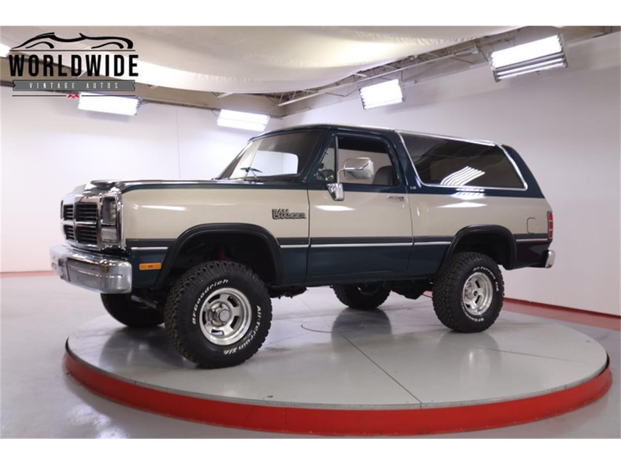 1993 Dodge Ramcharger for Sale | ClassicCars.com | CC-1797761