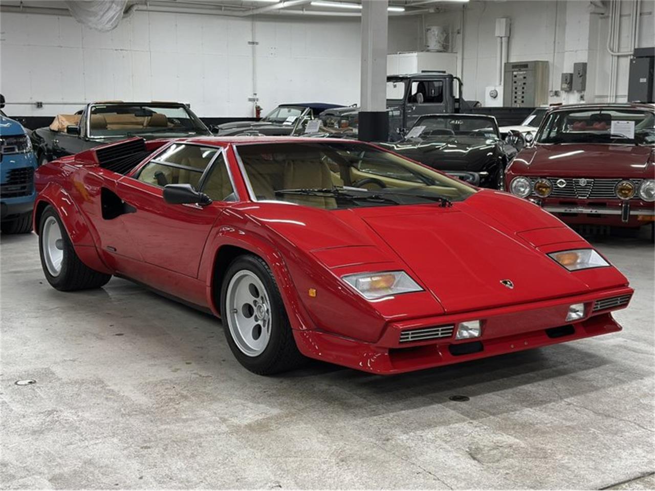 1985 Lamborghini Countach Automatic Top Speed