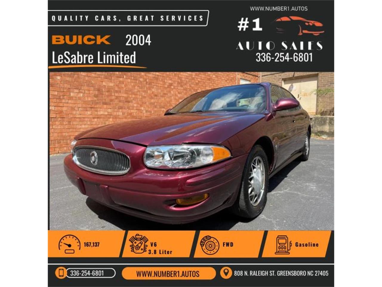 2004 Buick Lesabre For Sale