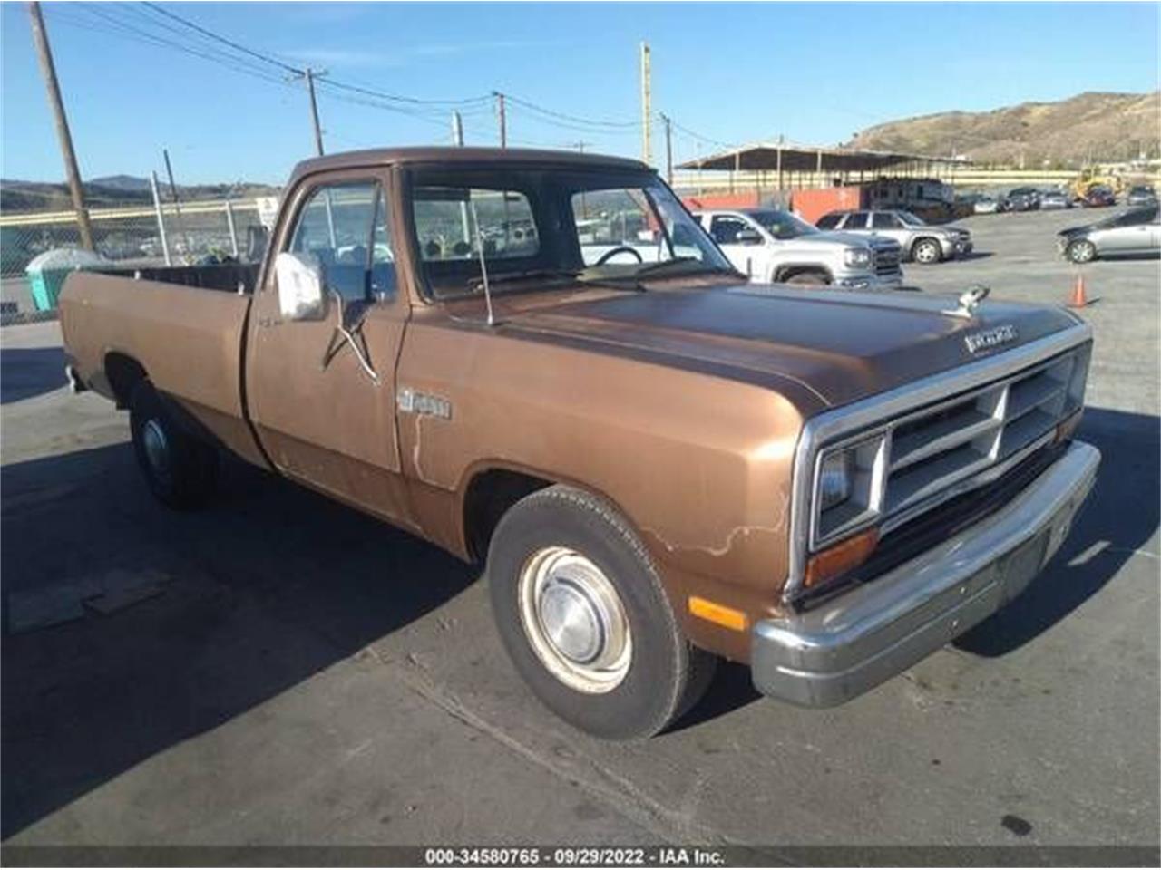 1987 Dodge Ram for Sale | ClassicCars.com | CC-1988017