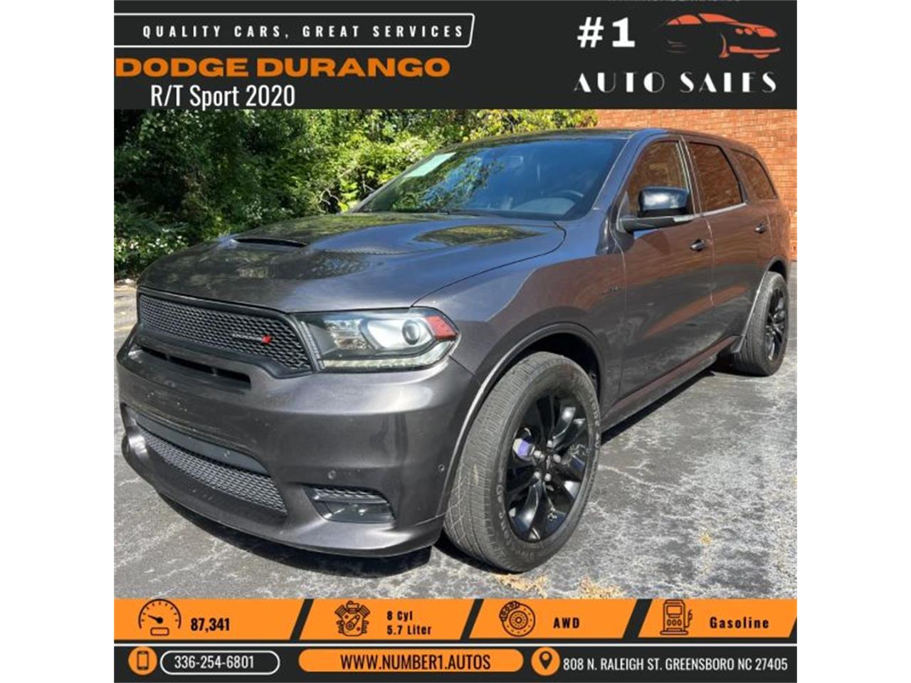 2020 Dodge Durango for Sale | ClassicCars.com | CC-2000409