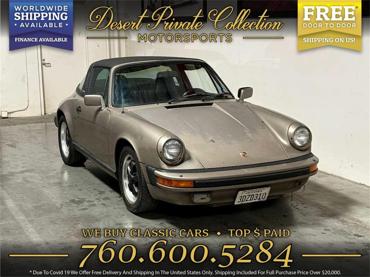 1982 Porsche 911 Targa for Sale | ClassicCars.com | CC-2014426