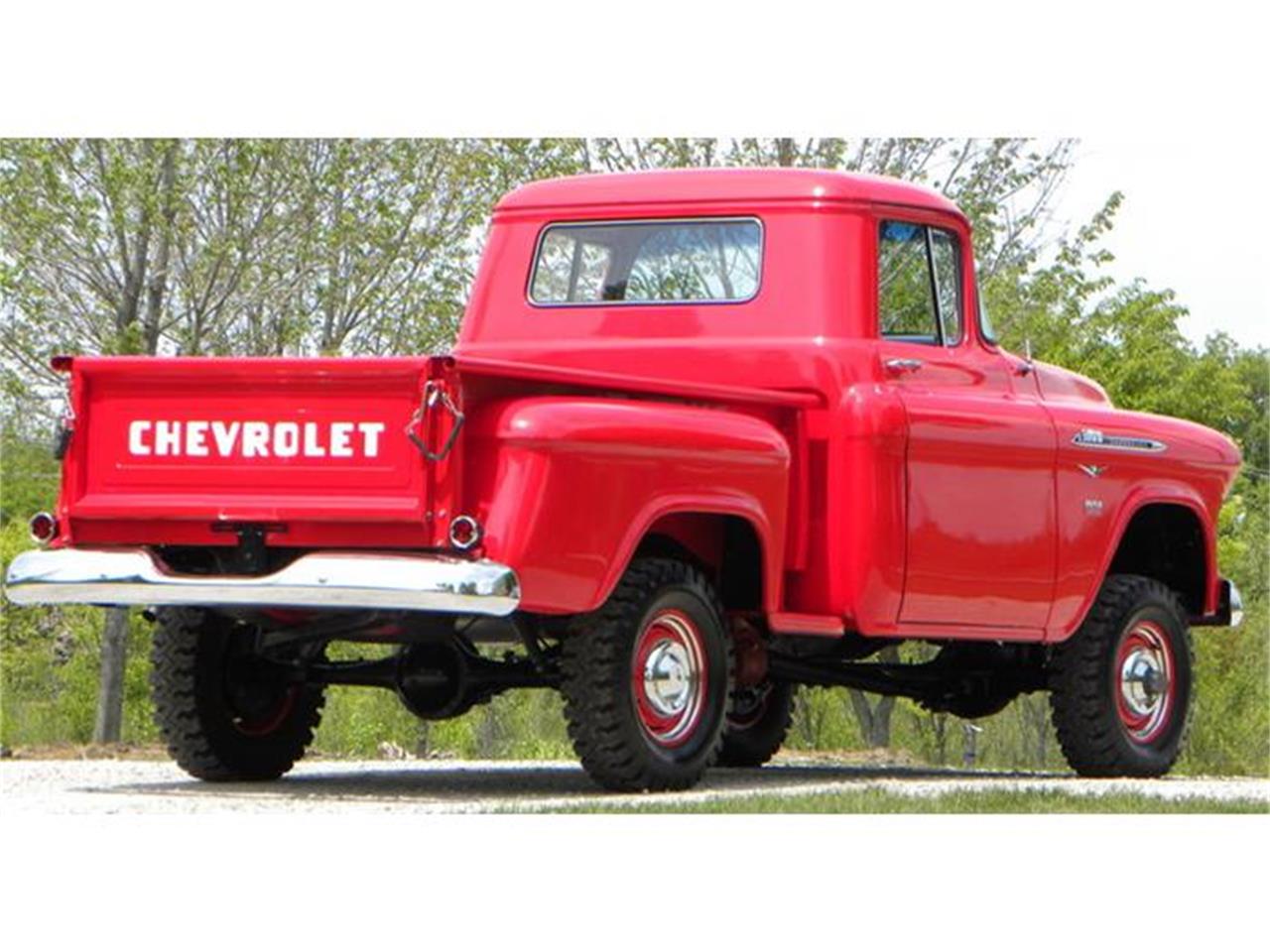 1956 Chevrolet 3100 napco 4x4 stepside pickup for Sale | ClassicCars ...