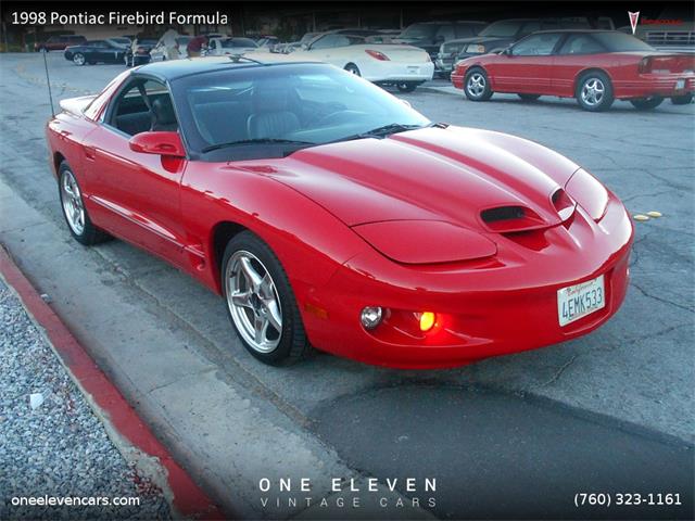 1998 Pontiac Firebird Formula for Sale | ClassicCars.com | CC-922296