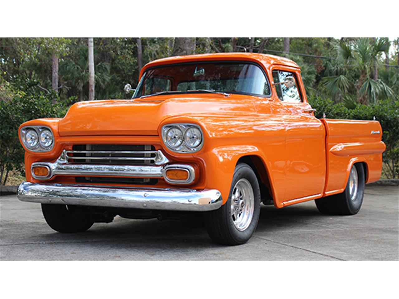 1959 Chevrolet Apache Fleetside Pickup Custom for Sale | ClassicCars ...