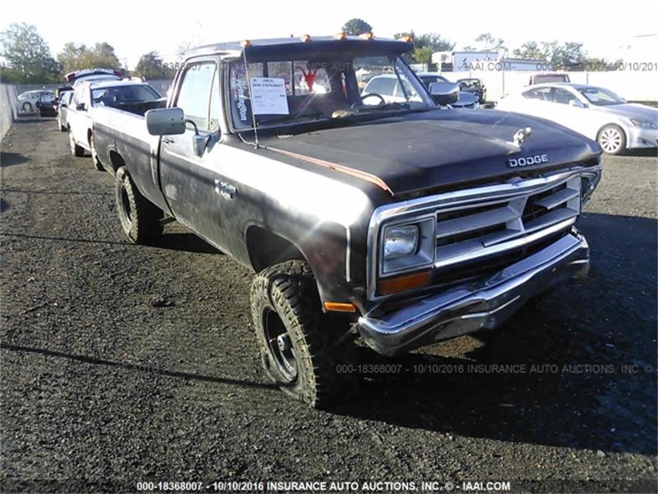 1988 Dodge W Series for Sale | ClassicCars.com | CC-960619
