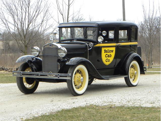 1930 Ford Model A Briggs Body 4 Door Taxi for Sale | ClassicCars.com ...