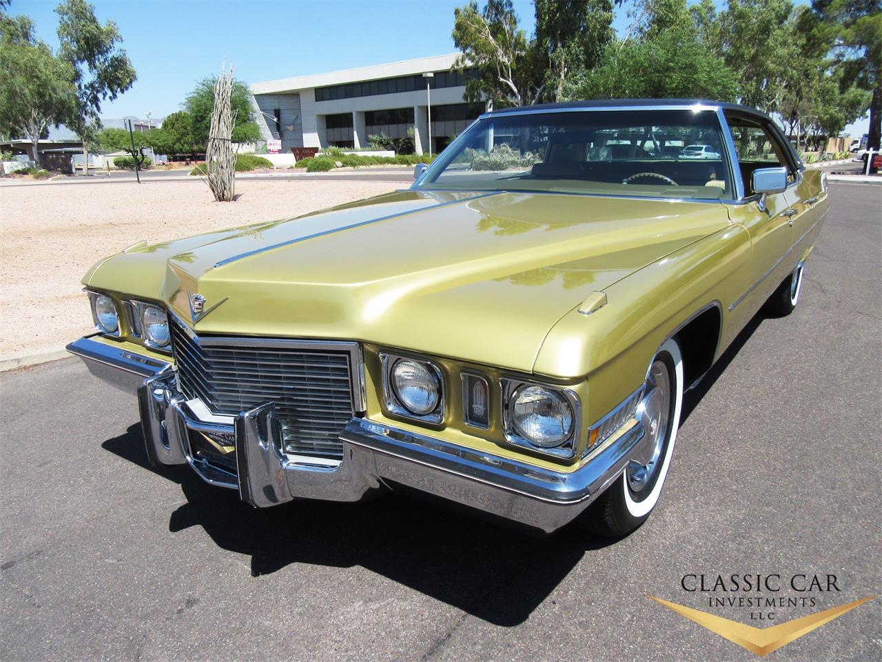 1972 Cadillac Sedan DeVille For Sale ClassicCars CC 997026
